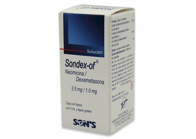 Sondex of 1 got 3.5 mg 1 mg con 5 ml Neomicina Dexametasona ...